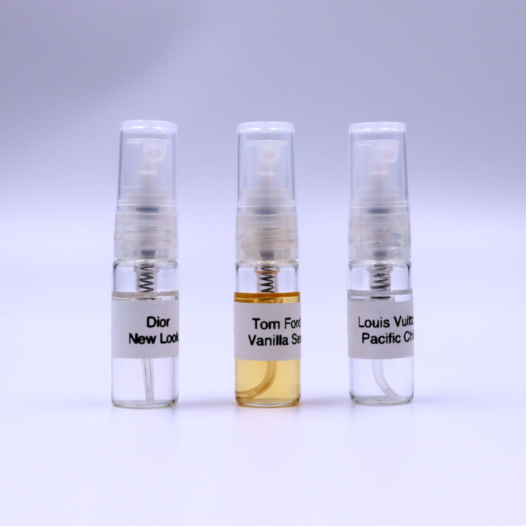 Cologne Collection: Fragrance Samples & Travel Sizes